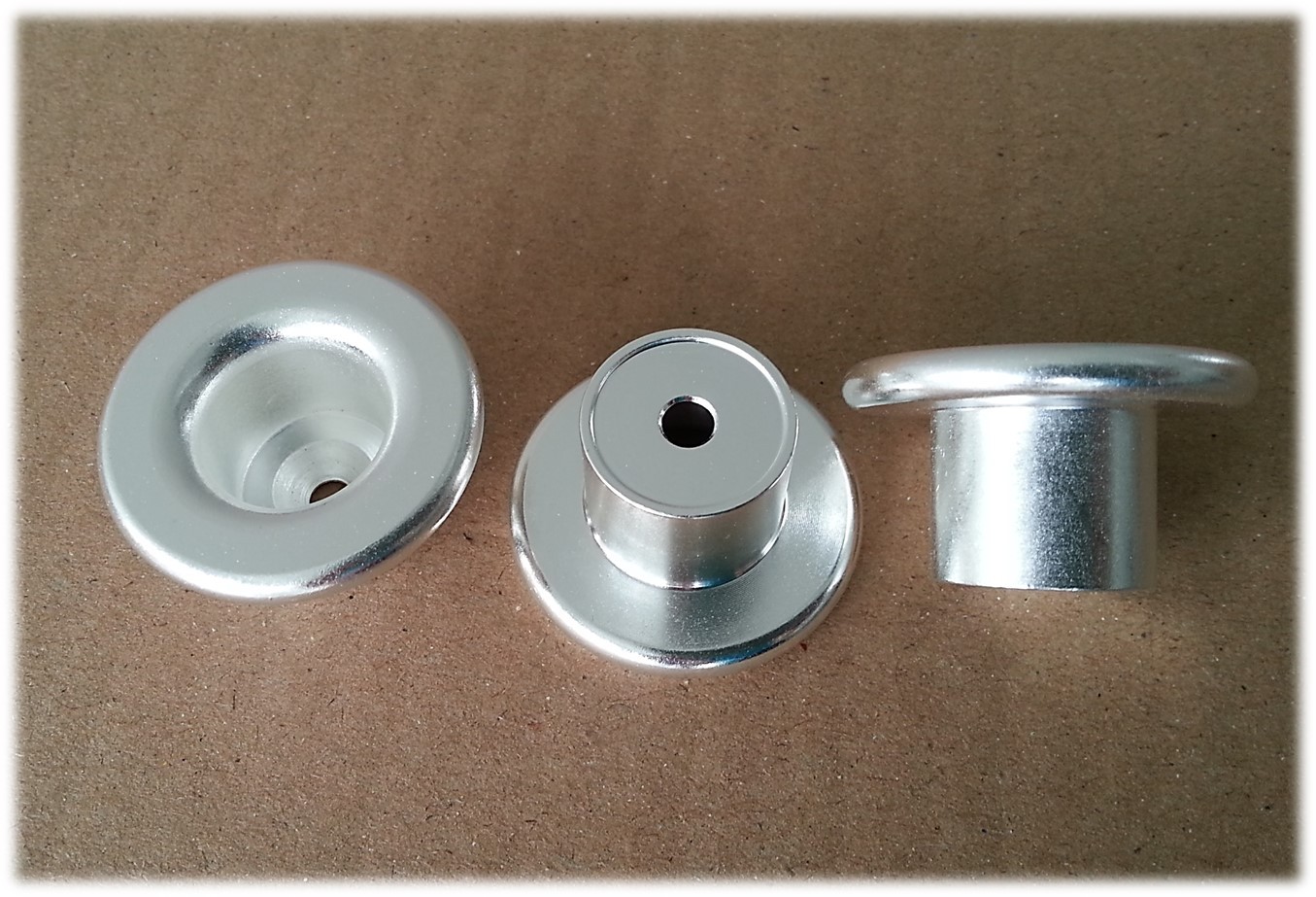 Coating with Nickel RF Connector CNC Aluminium Parts For Aerospace Telecommunication