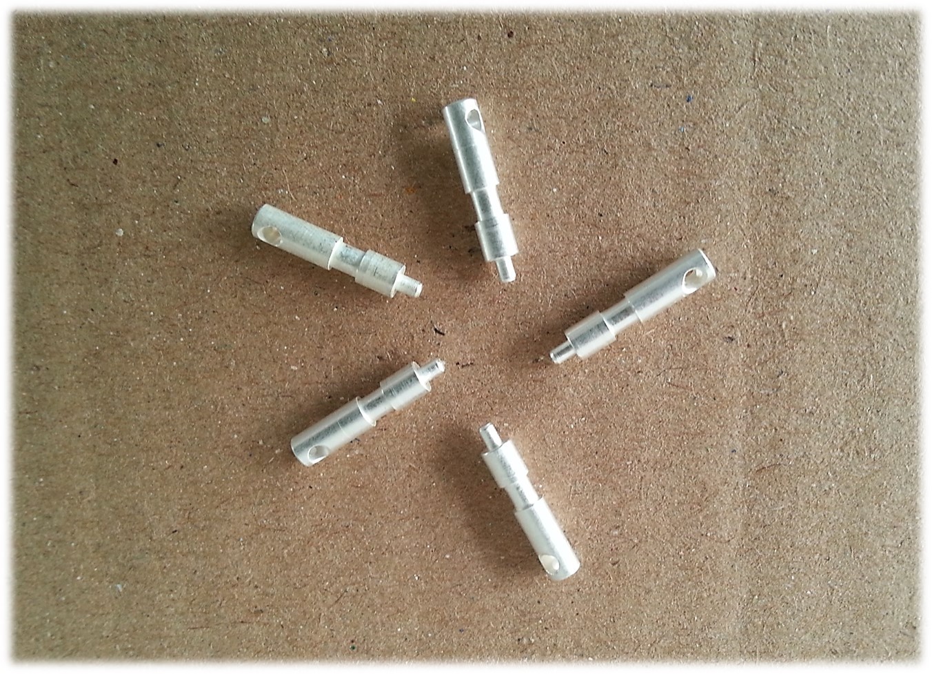 Tube Holder CNC Turned Parts For Automation Industry / Aluminium 6061