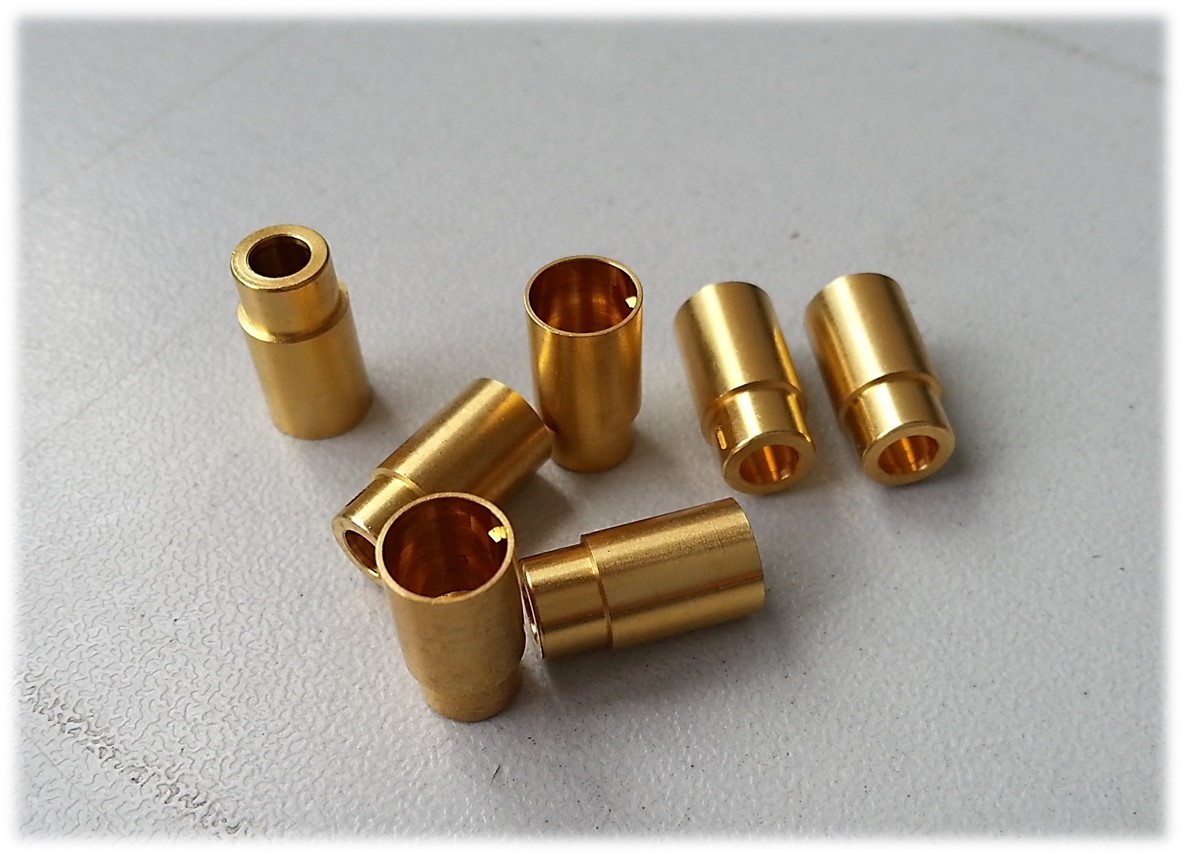 High Accurate Precise Brass Machined Parts , CNC Turned Parts for Optical Communication