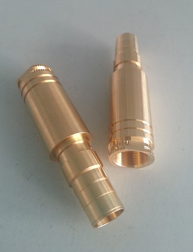 High Precision Turned Parts For RF Connector Aerospace Industry / CNC Milling & Turning Combination Process
