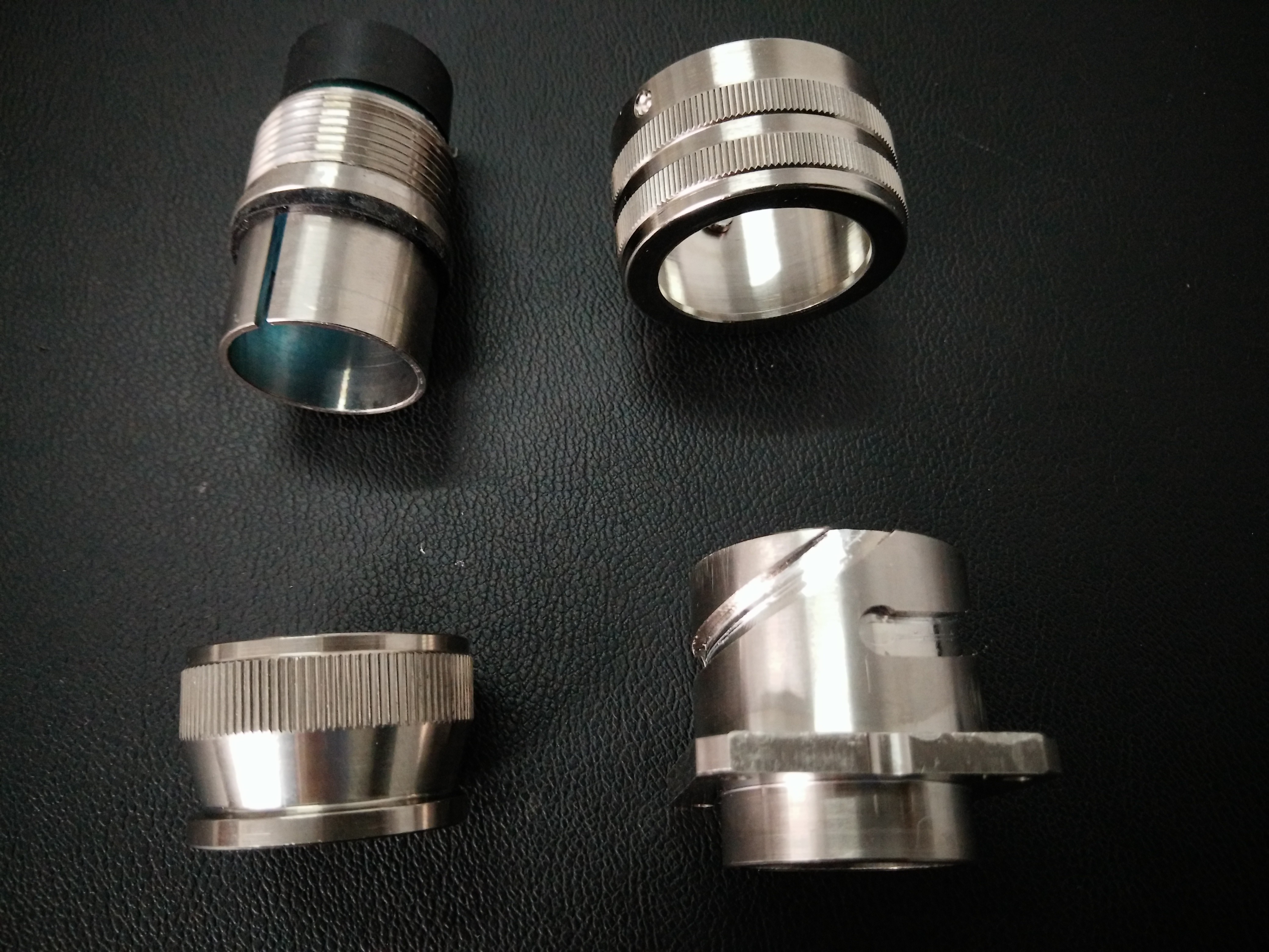 Charger Connector Ring Aerospace CNC Machining RF Connector Parts