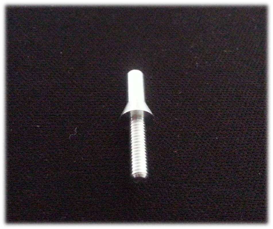 Precise Machining CNC Aluminium Instrument Parts Tube Cap with M3 Screw Thread