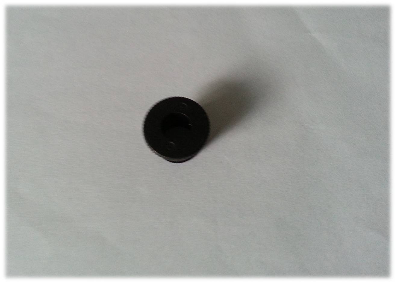 RF Connector Precise Aerospace CNC Machining Parts Black Nickel ROSH