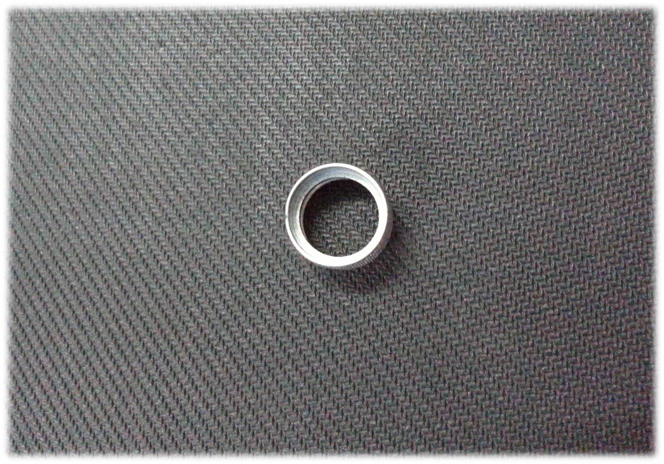 Chrome Plated Aluminium CNC Turned Parts For Aerospace / RF Connector Cap