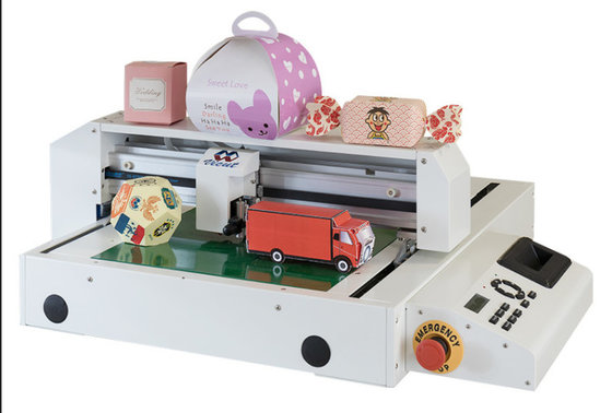 Handbag Industries Digital Flatbed Cutter Plotter Paper Box Cutting