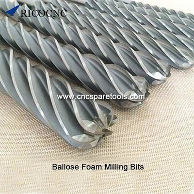 Ballnose Big Long Foam Mill Bits for EPS Poly Foam Cutting