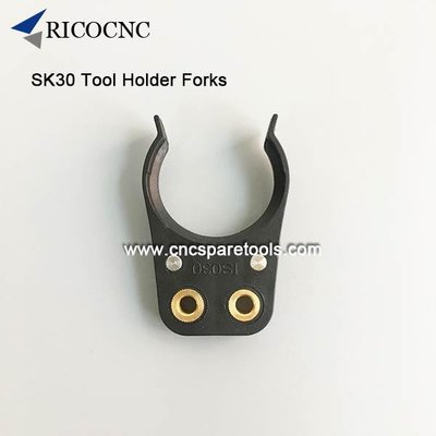 Black ISO30 Tool Clips DIN69871 SK30 Tool Grippers for ATC HSD Spindle