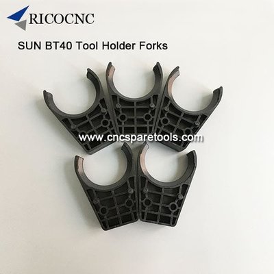 SUN BT40 Plastic Tool Holder Forks CNC Tool Grippers for BT40 Toolholder