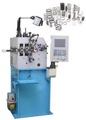 China Automatic Oiling Extension Spring Machine , Spring Former With 0.85 Kw Axis Servo Motor supplier