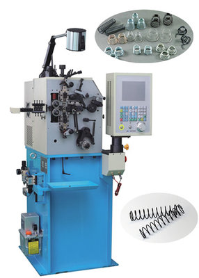 China Computer Control CNC Spring Machine 2 Axis Control For Wire Feed / Pitch Mechanism supplier