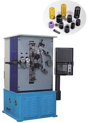 China Coiling Spring Machine Low Noise , Spring Maker Machine With High Output supplier