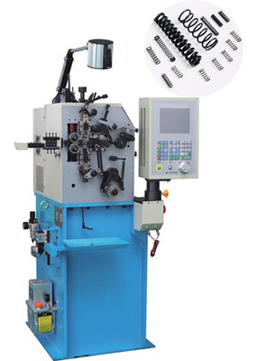 China High Speed Belleville Cnc Wire Bending Machine Two Axis Control For Battery Springs supplier