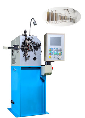 China 300 Kg Automatic Battery Spring Making Machine Unlimited Wire Feeding Length supplier