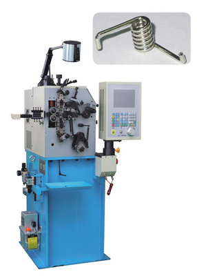China 0.1mm High Precision CNC Spring Manufacture Machine 2 Axis With Torsion Attachment supplier