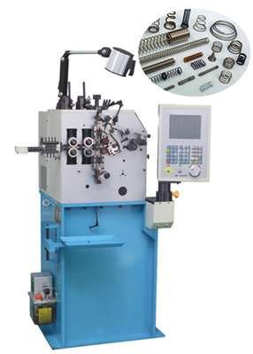 High Efficiency Cnc Spring Coiling Machine 300 pcs/min with 0.85 kw Cam Axis Servo Motor supplier