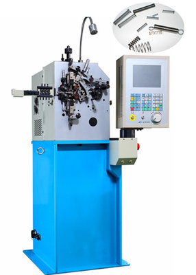 Synchronously Manual Spring Machine , Wire Winding Machine Diameter 0.06 Mm - 0.5 Mm supplier