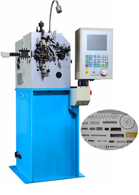 Synchronously Manual Spring Machine , Wire Winding Machine Diameter 0.06 Mm - 0.5 Mm supplier