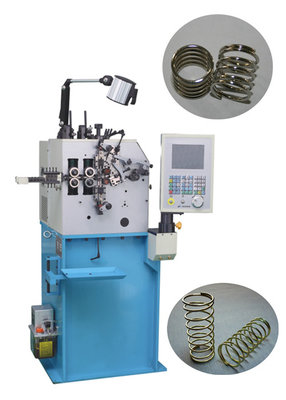 Durable Compression Spring Machine Unlimited Feed Length With Color Monitor Display supplier