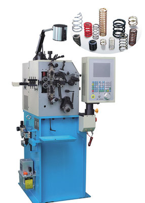 0.1 mm to 0.8 mm Automatic Spring Machine With Chinese / English Monitor Display supplier