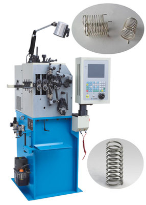 2 Axis Control Coil Spring Machine Unlimited Feeding Length For Tapered Springs supplier