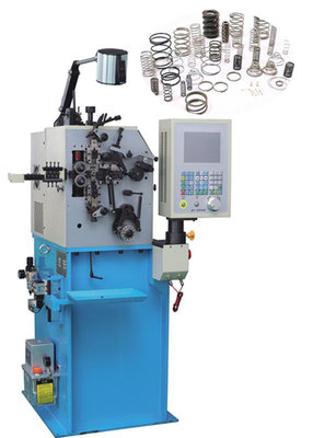 used Zig Zag Spring making Machine , High Accuracy Compression Spring Machine supplier