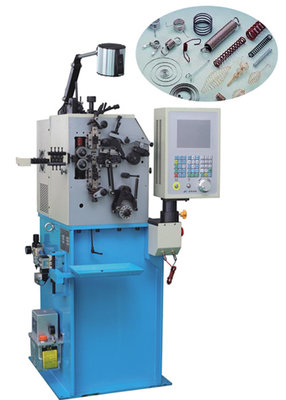 Computer Control CNC Spring Machine 2 Axis Control For Wire Feed / Pitch Mechanism supplier