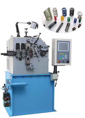 Different Shape Spring Making Machine 120*120*170 cm Size With 1.2kw Pitch Axis supplier