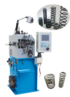 Diameter 0.2 mm - 1.2 mm Automatic Battery Spring Coiling Machine supplier