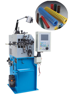 Stable Serpentine Spring Making Machine Automatic Oiling Wtih 2 Axis Control supplier