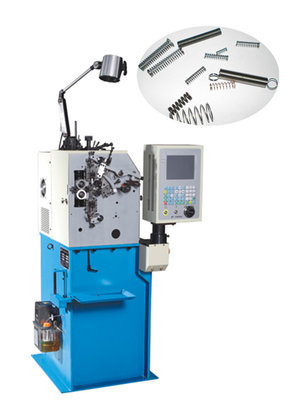 High Accuracy Wire Spring Machine 500kg , Flat Spring Manufacturing Machine With 2 Axis supplier