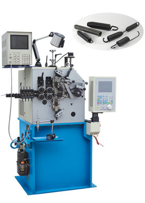 Universal Coil Spring Machine , Extension Spring Machine Automatic Oiling supplier