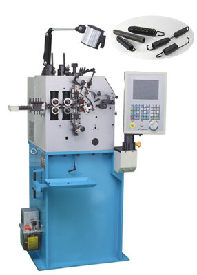 Spring Coiling Machine Automatic Oiling 0.85 kw Wire Feed Axis Servo Motor supplier