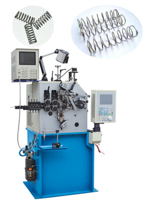 Multifunctional Torsion Spring Making Machine With Chinese / English Monitor Display supplier