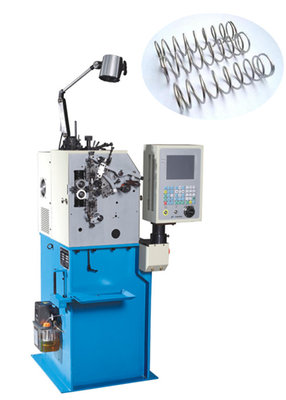 Coil Winding Machine 15% Faster , Automatic Spring Making Machine For Battery Springs supplier