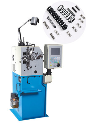 Simplified Setup Disc Extension Spring Machine With CNC Controlled Servo Motion System supplier