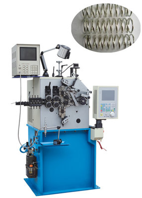 Disc Spring Used Coil Winding Machine Unlimited Feed Length With Technical Support supplier