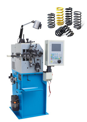 Automatic Oiling Spring Bending Machine 500kg With CNC Controlled Servo Motion System supplier
