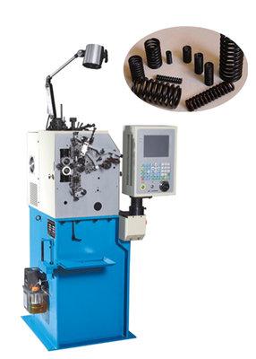 Stable Computer Conical Spring Coiler Machines Automatic Oiling For Battery Springs supplier