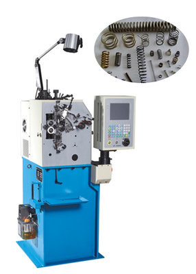 Stable Computer Conical Spring Coiler Machines Automatic Oiling For Battery Springs supplier
