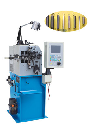 Automatic Oiling Bending Wire Machine , Semi Elliptic Extension Spring Machine 500kg supplier
