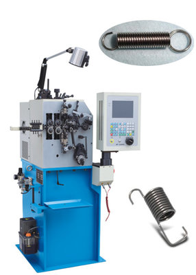 Automatic Oiling Bending Wire Machine , Semi Elliptic Extension Spring Machine 500kg supplier