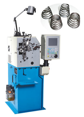 Serpentine Spring Maker Machine 550 Pcs/Min , Automatic Oiling Wire Winding Equipment supplier