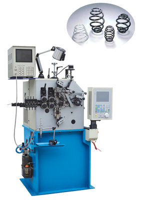 Multifunctional Flat Spring Making Machinery , Advanced CNC Wire Winding Equipment supplier