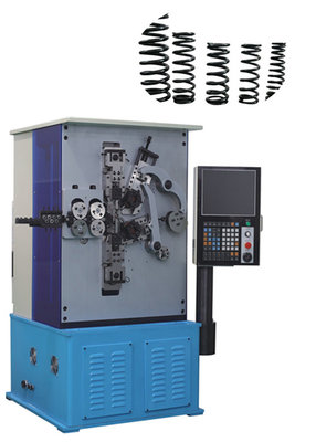 Double Axis Spring Winding Machine Diameter 1.5 Mm - 5.0 Mm With Unlimited Feed Length supplier