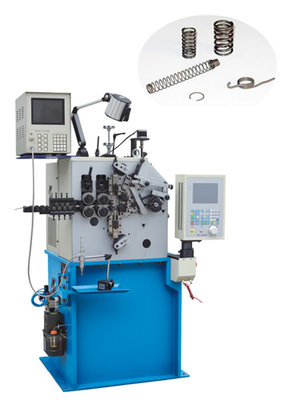 High Speed Battery Torsion Spring Machine 2 Axis Unlimited Wire Feeding Length supplier
