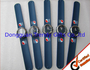 China Custom printed slap on watch supplier
