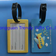 China Cheap soft pvc luggage tag supplier