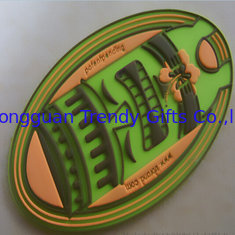 China Custom soft pvc label for garment supplier