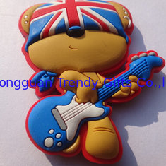 China Personalized 2d/3d Animal Shaped  Soft PVC Keychain / Silicone Rubber Keychain supplier