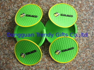 China Eco Friendly Silicone Cup Coaster / Coffee Pad Table Protector Cup Mat supplier